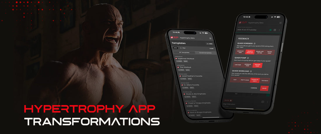 RP Strength Fitness Transformations, Fitness Before and Afters