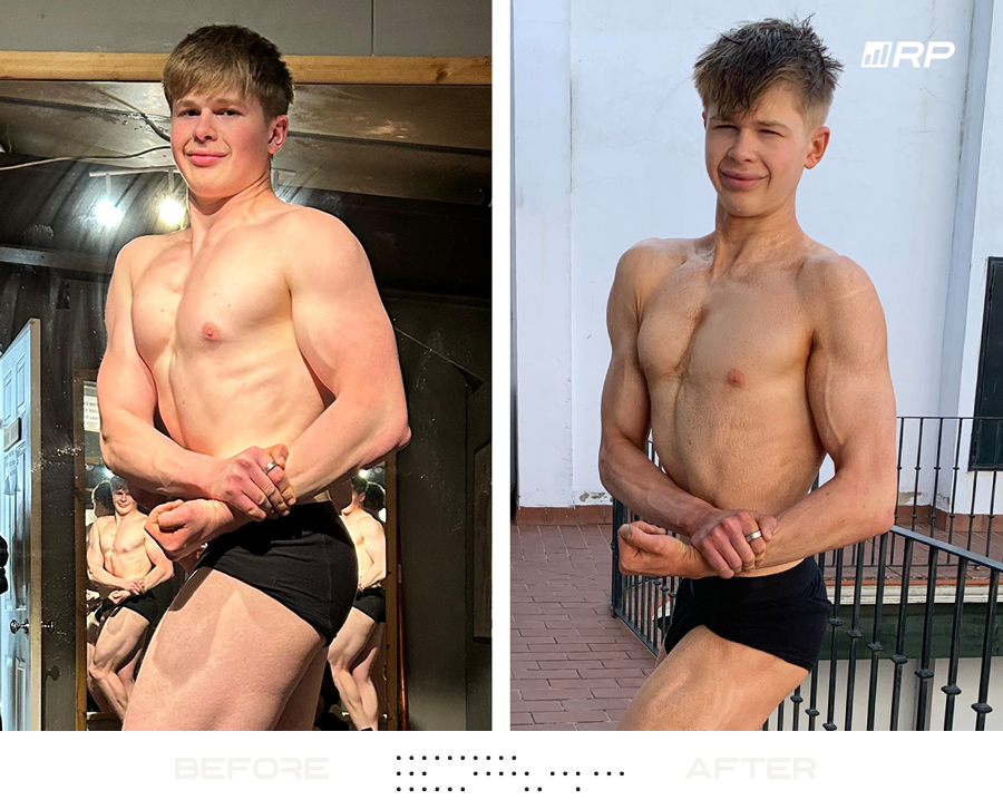 RP Strength Fitness Transformations, Fitness Before and Afters